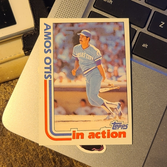 Other | Amos Otis Baseball Card | Poshmark